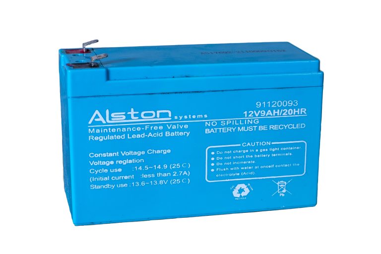 12V / 9AH Lead-acid Battery - Alston Systems